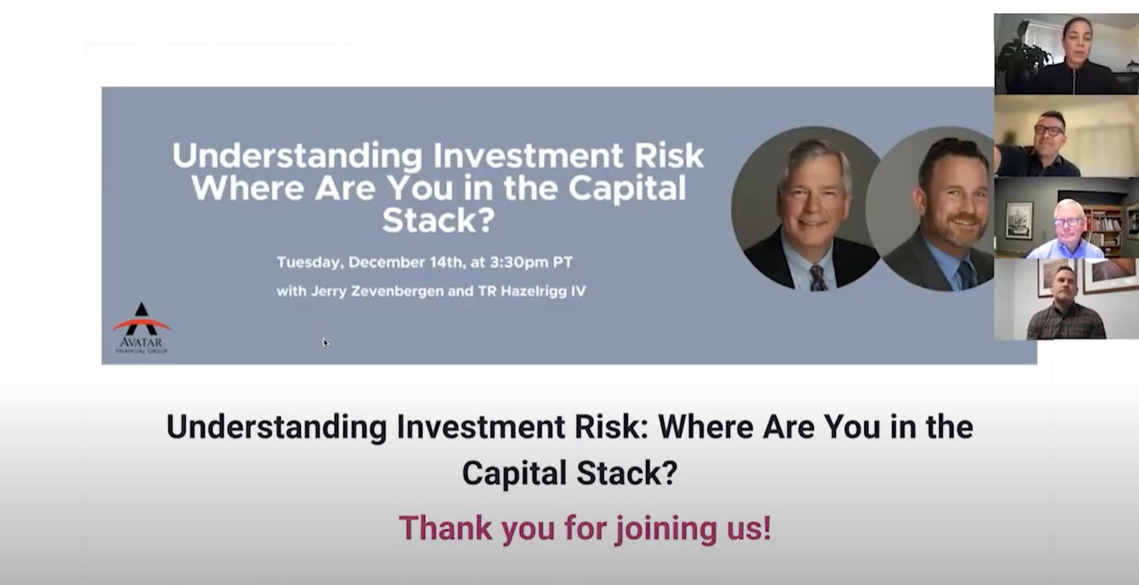 Understanding Investment Risk: Where Are You in the Capital Stack?